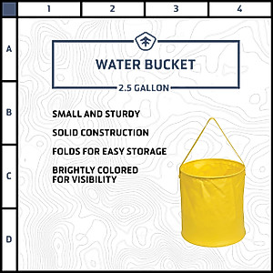 Stansport Collapsible Utility Bucket (882)