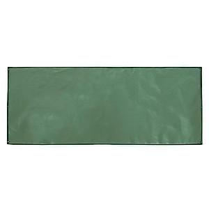 Gralara Kids Wooden Swingset Protection Cover, Backyard Playset Canopy Waterproof, with Mounting Screws, Reusable 90" x 43" Swing Set Replacement Tarp, Green