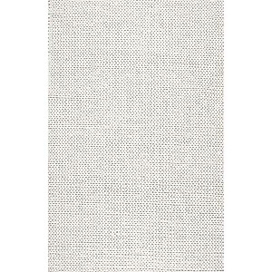 nuLOOM Penelope Braided Wool Area Rug, 5x8, Off White