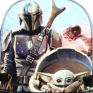 Star Wars' The Mandalorian"Grogu" Baby Yoda Backpack with Lunch Box