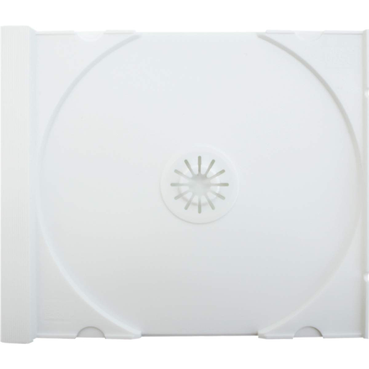 Solid White Standard CD Trays - #CDIR80SW - 400 Trays
