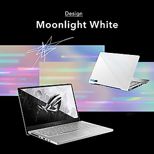 ASUS 2022 ROG Zephyrus G14 14" FHD 144Hz Gaming Laptop, AMD Ryzen 7-5800HS, 40GB RAM, 2TB PCIe SSD, NVIDIA GeForce RTX 3060 6G Graphics, Backlit Keyboard, Win 11 Pro, White, 32GB USB Card