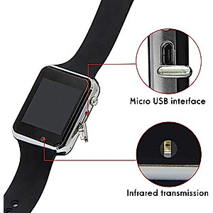 SmartFly info T-Watch 2020 V1 ESP32-Based Programmable Watch with ESP-IDF or MicroPython(Black)