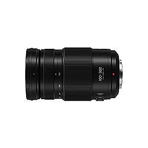 Panasonic LUMIX G II Vario Lens, 100-300MM, MIRRORLESS Micro Four Thirds, Power O.I.S, H-FSA100300 (USA Black)