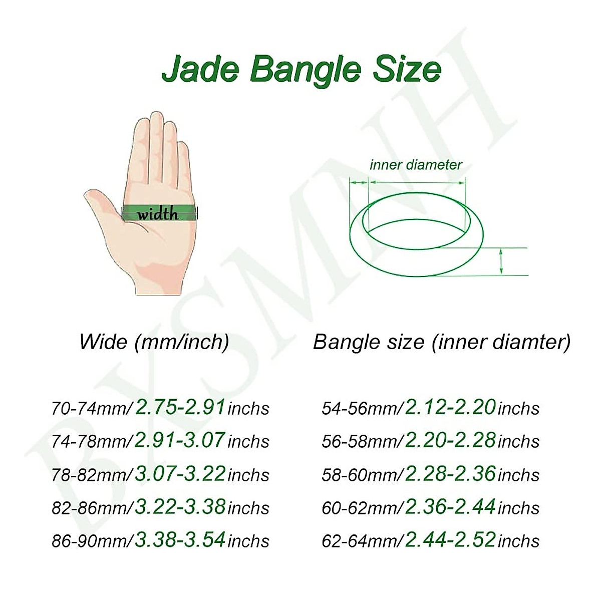 Natural Violets Jade Bangle Bracelet for Women Elegant Classical Genuine Purple Jadeite Bangles Jewelry with Gift Box (Size : 56mm)