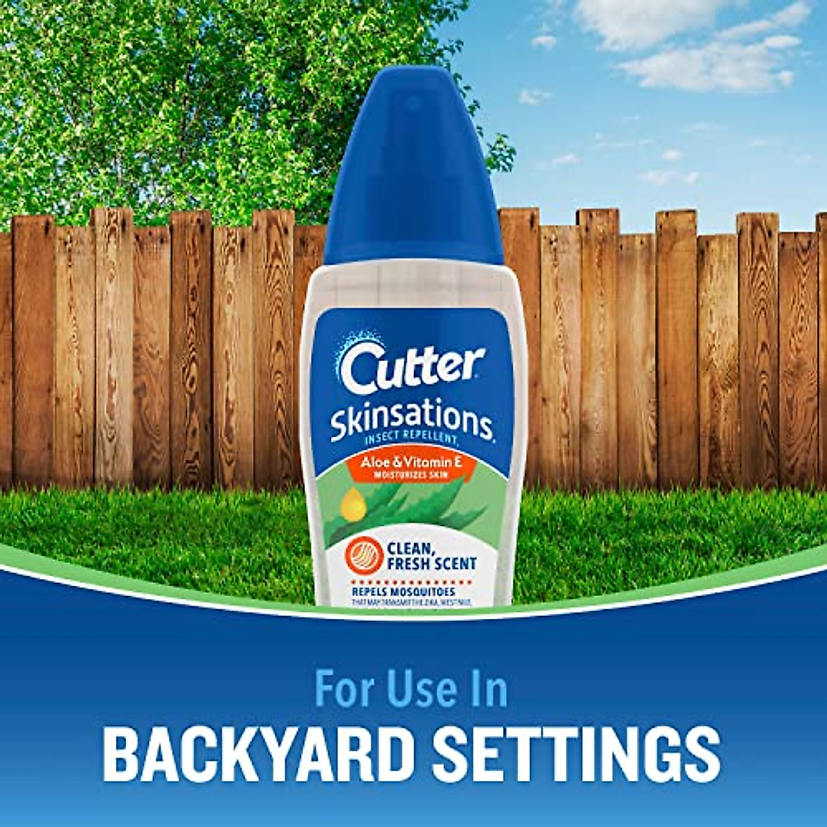 Cutter Skinsations Insect Repellent (12 Pack), Mosquito Repellent, Repels Mosquitos, Ticks, Gnats, Fleas, 7% DEET, 6 fl Ounce (Pump Spray)