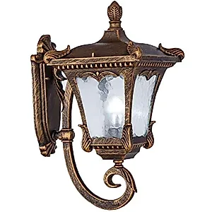 Simple And Cool Wall Lamp Simple European American Country Outdoor Aluminum Waterproof Balcony Garden Doorway Corridor Lamp Wall Wall Light Home Garden Wall Hanging Lamp Retro Villa Gate Wall Lantern