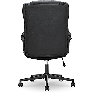 Serta Style Hannah II Office Chair, Midnight Black Microfiber,