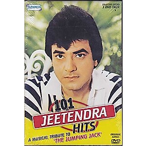 101 Jeetendra Hits - A Musical Tribute To 'The Jumping Jack' (3-DVD Set / Original Videos Of Hindi Film Songs)