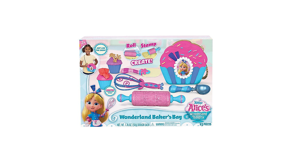 Disney Junior Alice’s Wonderland Bakery Playset for Kids Ages 3+