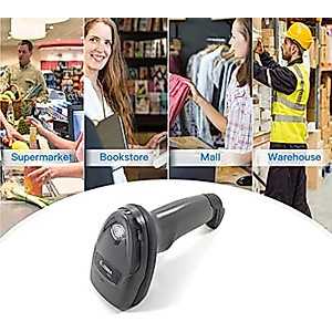 Zebra DS2278 Series Cordless Handheld Standard Range Area Imager Kit with Presentation Cradle and USB Kit, Black, 5 Pack