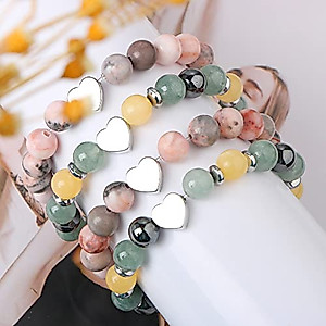 Gifts for 30 Year Old Women 30th Birthday Gifts for Her 30 Years Old Birthday Beaded Bracelets for 30 Year Old Women Gift Ideas 30th Bday Jewelry Gifts for Best Friend Healing Crystal Bracelet