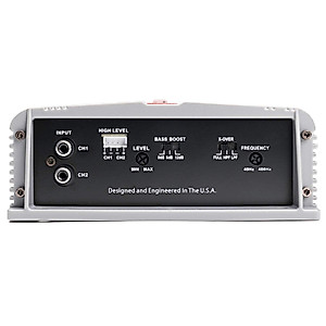 Crunch SA-1100.2 Smash Series 1,100-Watt 2-Channel Class AB Amp