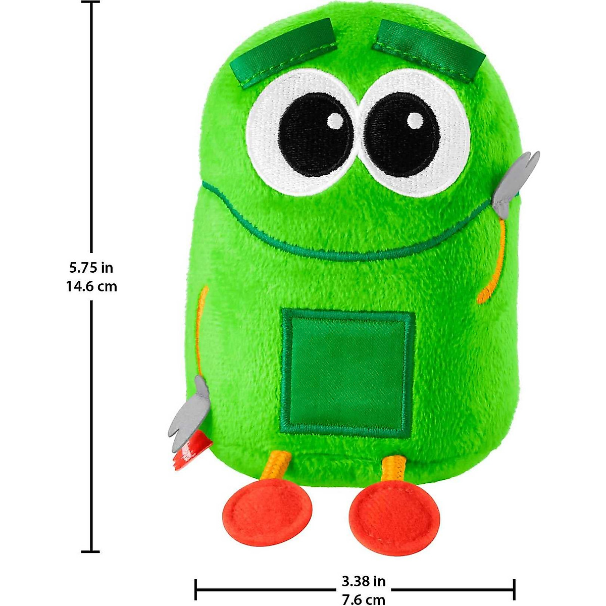 Fisher-Price StoryBots Animals with Beep Plush, take-along musical preschool toy for kids ages 3 years and up