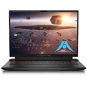 Dell Alienware m18 Ryzen Edition Laptop (2023) | 18" 1920x1200 FHD+ | Ryzen 9-7945HX - 512GB SSD Hard Drive - 32GB RAM - Nvidia GeForce RTX 4090 | 32 cores @ 5.4 GHz - 16GB GDDR6X Win 11 (Renewed)