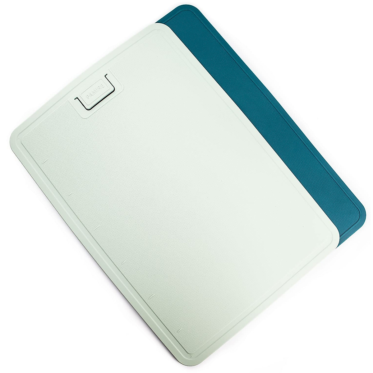 Lagomian TPU Cutting Board (2 Piece Set) Scratch Resistant Juice Grooves, BPA Free Kitchen Cutting Mat, Dishwasher Safe, Flexible Cutting Boards for Kitchen, Thin Chopping Mats, Made in Korea