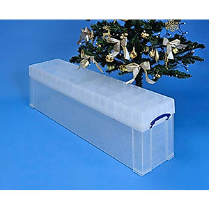 Really Useful Storage Box 77 Litre Clear