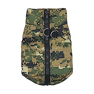 HonpraD Summer Dog Clothes for Small Dogs Boy Vest Pet Coat Winter Camouflage Fashion Jacket Pet Clothes Dog Sweater Small Dogs Girl