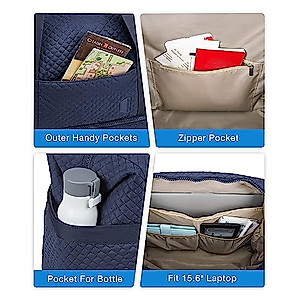 Weekender Bags for Women, BAGSMART 2 Pcs 37L Large Travel Duffle Bag with Shoe Compartment and Wet Pocket for Travel Essentials, Gym Bag Overnight Hospital Bag for Labor and Delivery(Navy Blue)