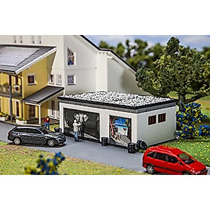 Faller 130620 Double Garage with Drive HO Scale Building Kit
