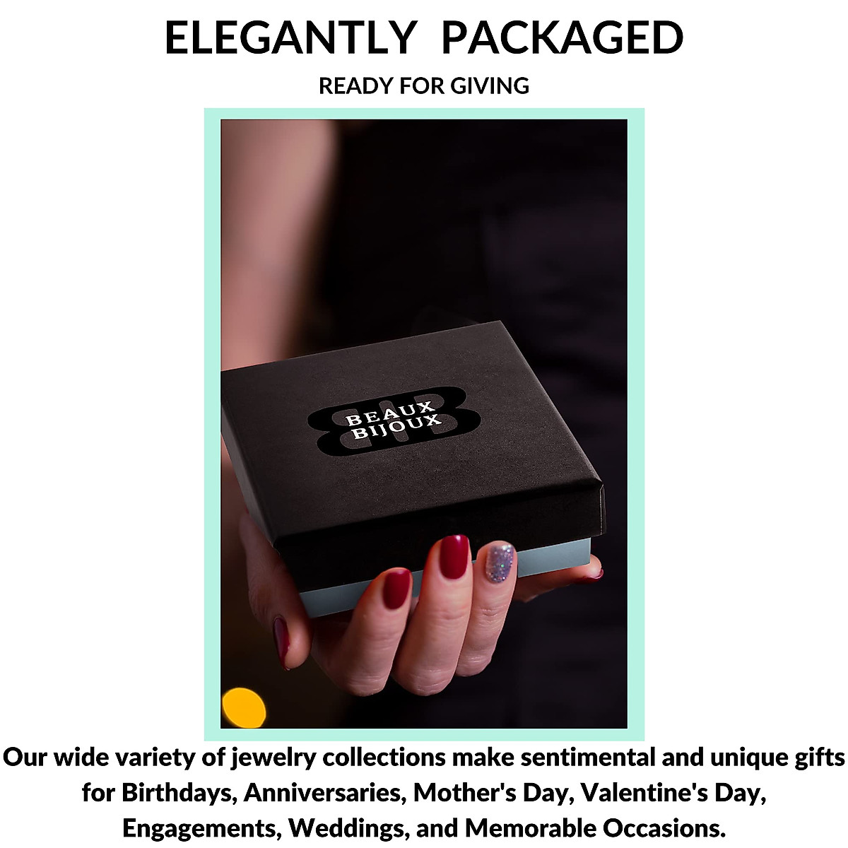 Beaux Bijoux Nautical Octopus Caribbean Natural Larimar Gemstone Sterling Silver Pendant 18’’ Necklace Jewelry for Women or Teens