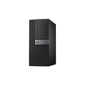 Dell Optiplex 7040 Mini Tower Desktop Computer (i5-6500, 250GB HDD, 8GB RAM) Windows 10 Pro (Renewed)