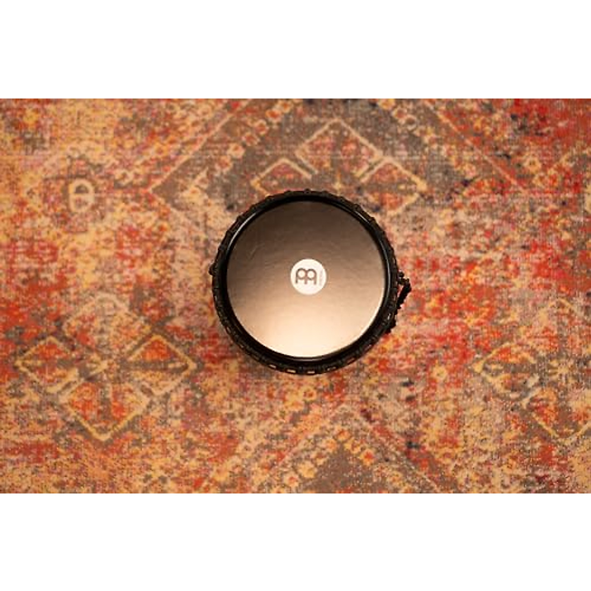 Meinl Percussion Series Travel Djembe Hand Drum Circle Instrument, Synthetic Shell and Goat Skin Head — NOT Made in China — African Mali Weave Rope Tuning, 2-Year Warranty (PADJ4-L-G)