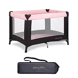 Dream On Me Nest Portable Play Yard in Onyx