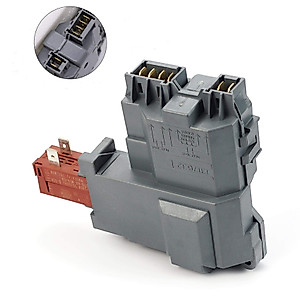𝐍𝐞𝐰 𝐔𝐩𝐠𝐫𝐚𝐝𝐞131763202 131763256 Washer Doors Lock Latch Switch Assembly, for Electrolux, Frigidaire Affinity White-Westinghouse, Crosley, Gibson, GE. Front Load Washer Switch Part 1317632