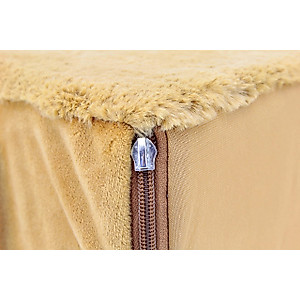 Soft Landing Animal Adventure Brown Sweet Seats, Premium and Comfy Toddler Lounge Chair with Carrying Handle & Side Pockets Bear