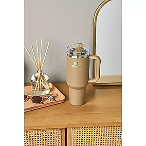 STANLEY x Magnolia 40oz Stainless Steel H2.0 Flowstate Quencher Tumbler - Basic Brown