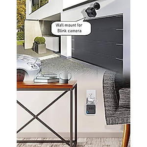 All-New Blink Outdoor Camera Wall Mount, 360° Adjustable Mount and Weather Proof Protective Housing with Blink Sync Module Outlet Mount for Blink Outdoor Security Camera System (Black, 5 Pack)