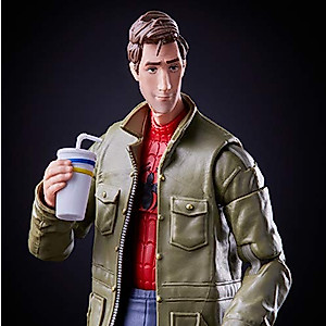 Spider-Man Hasbro Marvel Legends Series Into The Spider-Verse Peter B. Parker 6-inch Collectible Action Figure Toy for Kids Age 4 and Up