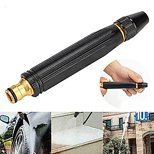 High Pressure Washer Wand High Pressure Garden Hose Nozzle Sprayer Cleaning Tool for Courtyard Water Output
