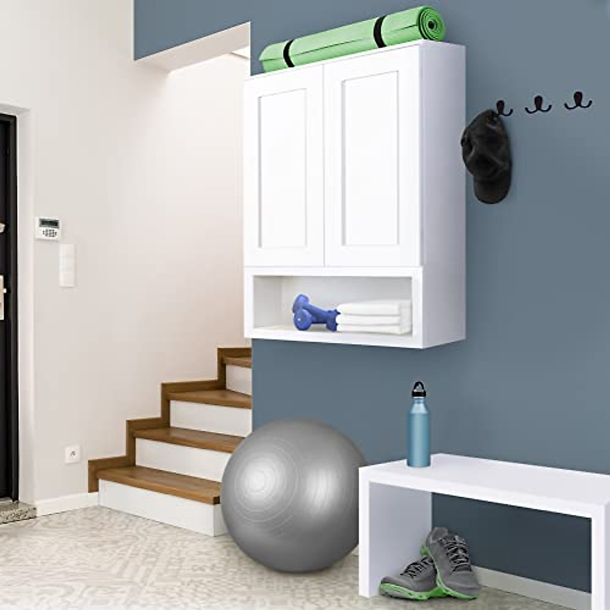 Design House Brookings 3-Inch Cabinet Filler, White Shaker