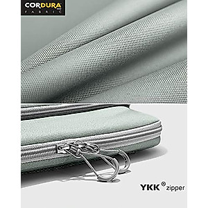 tomtoc Laptop Tablet Sleeve for 12 Inch MacBook Retina Display A1534, 10.9-inch iPad Air 4 | 11 iPad Pro with Magic/Smart Keyboard Folio or Logitech Slim Folio Pro Case, Organized Accessories Pocket