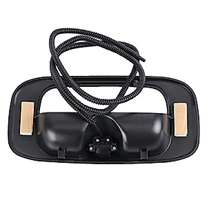 Rear View Backup Camera Tailgate Handle Compatible with Chevy Silverado and GMC Sierra Years 1999-2006,Tailgate Door Handle Replacement Camera(Black)