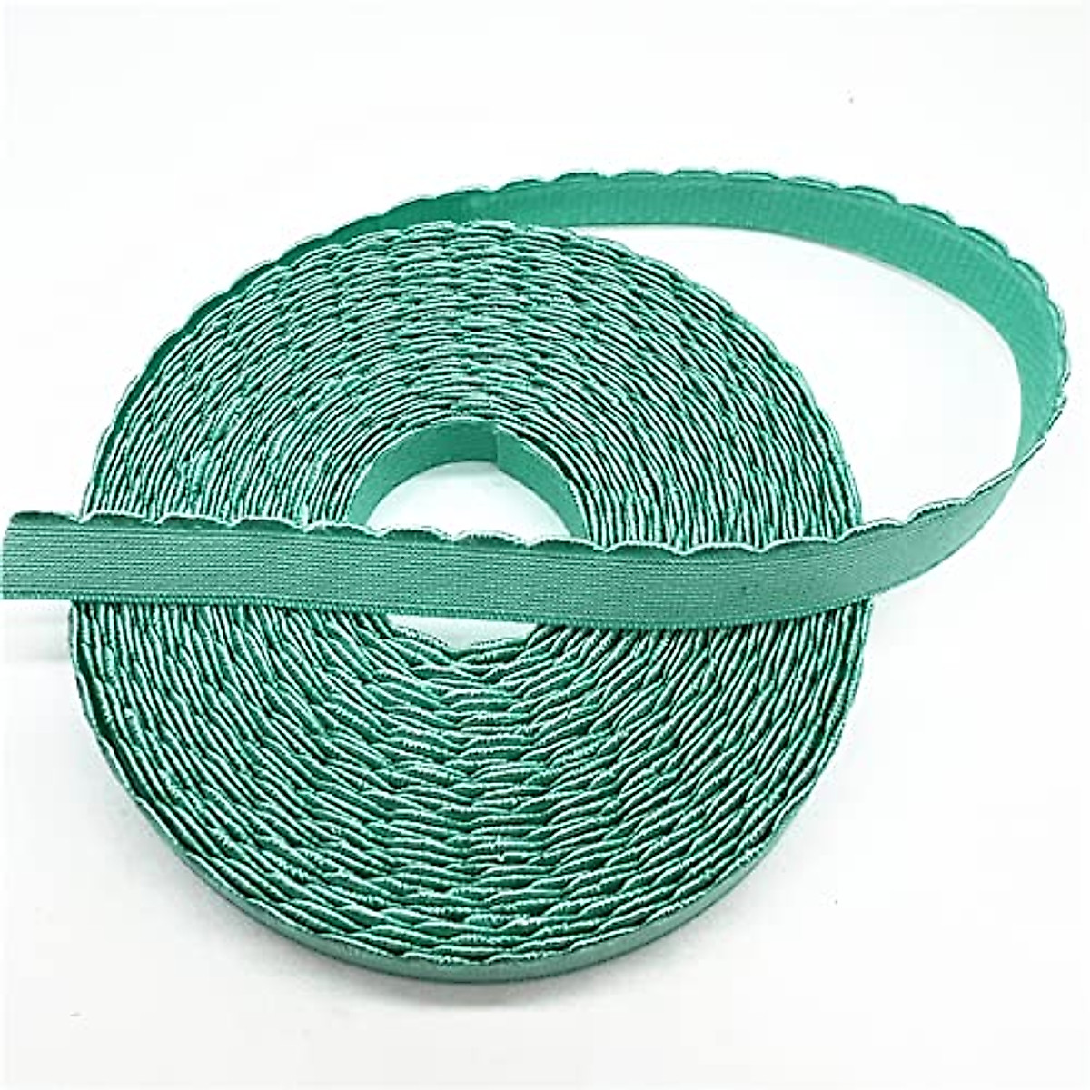 Crescent Elastic Lace Trim Fold Over Elastic Band for Sewing Lace Ribbon Waist Band Garment Accessory