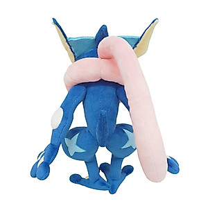 Sanei Pokemon All Star Collection PP50 Greninja 9"" Stuffed Plush, Blue