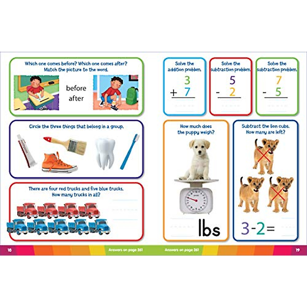 1001 STEAM Kindergarten Activity Workbook: Practice Sight Words, Phonics, Numbers, Math, Art, and More | Reading and Writing Skills - 320 Pages (Ages 4 and Up) (1001 Activity Books)