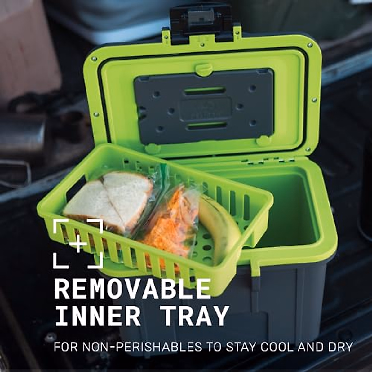 Pelican 8 Quart Personal Lunch Box Cooler (White/Gray)