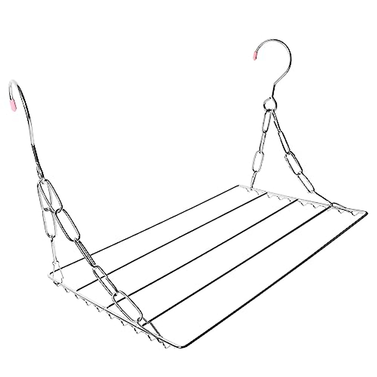 Cabilock Panties Clothes Window Drying Rack Outdoor Sock Laundry Hanging Rack Balcony Drying Rack Drying Shelf for Shoes Clothing Clothes Drying Rack Shoe Outdoor Clothes Hanger