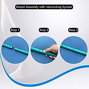 Falconz Regulation Size Pickleball Net for Outdoor and Indoor - Portable 22 Feet Long Net with Steel Frame and PE Netting - Carry Bag Included