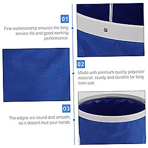 Asakkura 1 Set Fishing with or Car Pool Cleaning Basin Swimming Gardening Saving Portable Clean Bucket Pail for Round Garden Camping Outdoor Space Washing Collapsible and House Foldable