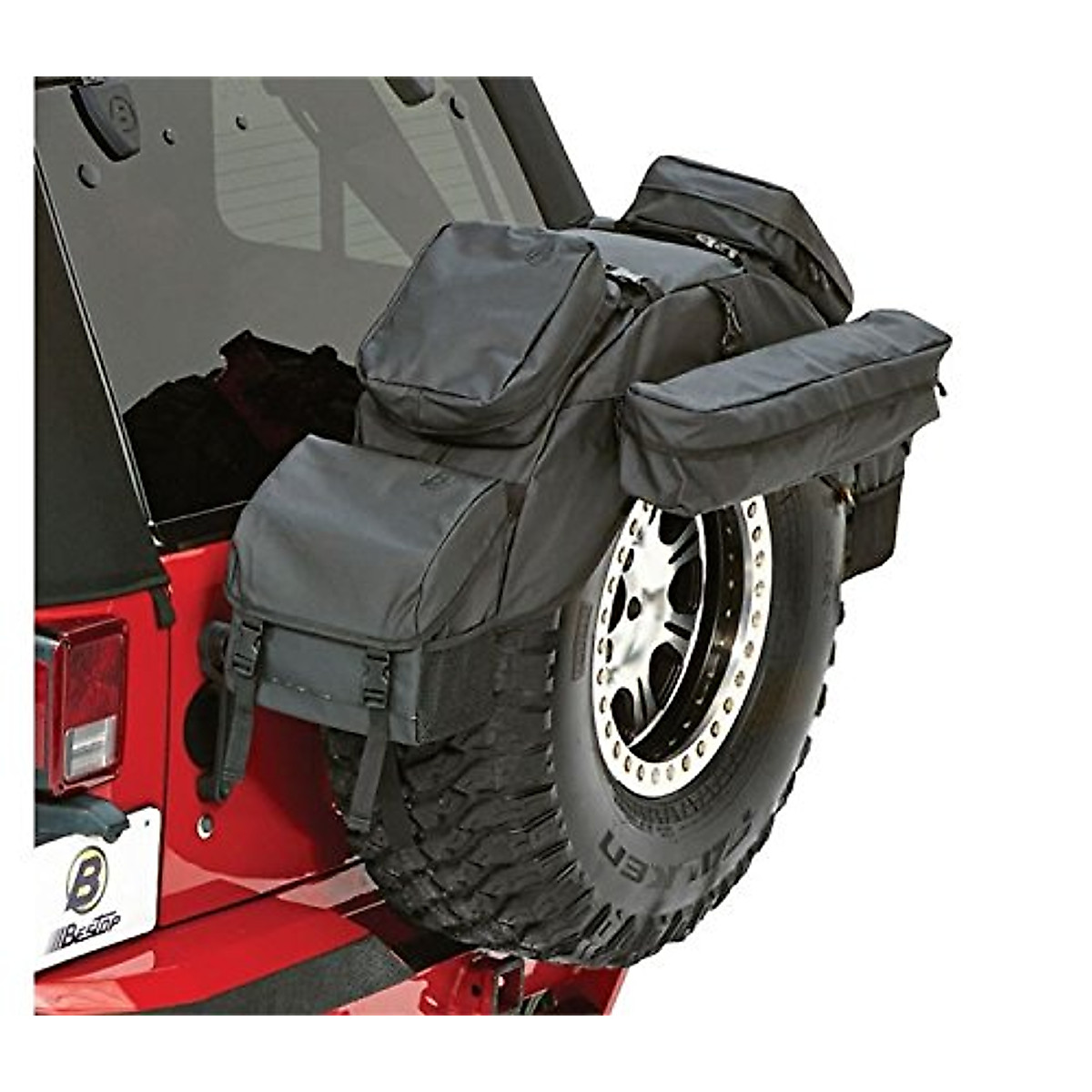 Bestop 5413435 Roughrider Spare Tire Organizer