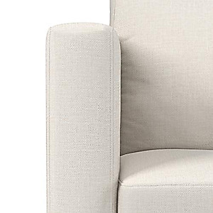 Amazon Brand – Rivet Revolve Modern Upholstered Sofa with Reversible Sectional Chaise, 80"W, Linen