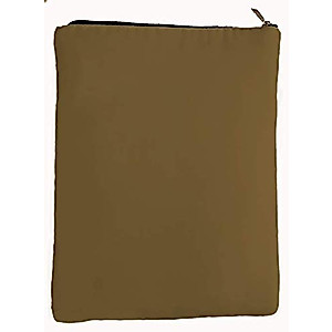 Peanut Brown Book Sleeve - Book Cover for Hardcover and Paperback - Book Lover Gift - Notebooks and Pens Not Included