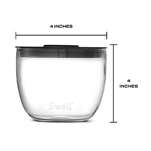 S'well Eats Stainless Steel Food Bowls, 21.5oz, Paper Cutouts, Triple-Layered Vacuum-Insulated Containers Keeps Food Cold for 11 Hours and Hot for 7 hours, Condensation Free, BPA Free