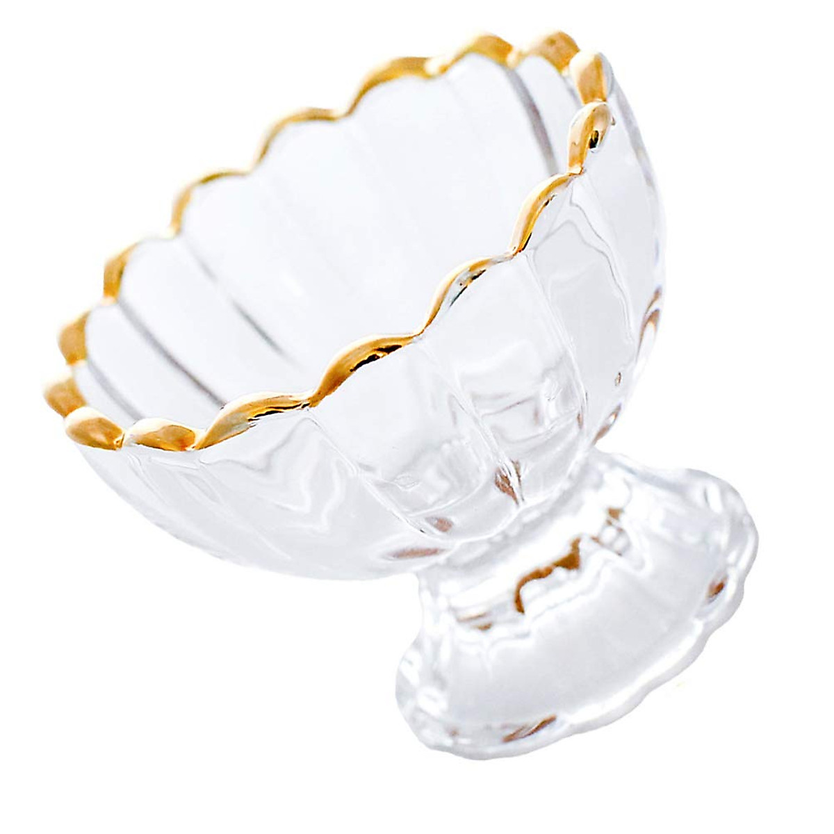 Cabilock Clear Tumblers Clear Pudding Bowls Ice Cream Cup Paper Cup Glass With Cover Mini Measuring Cups Glass