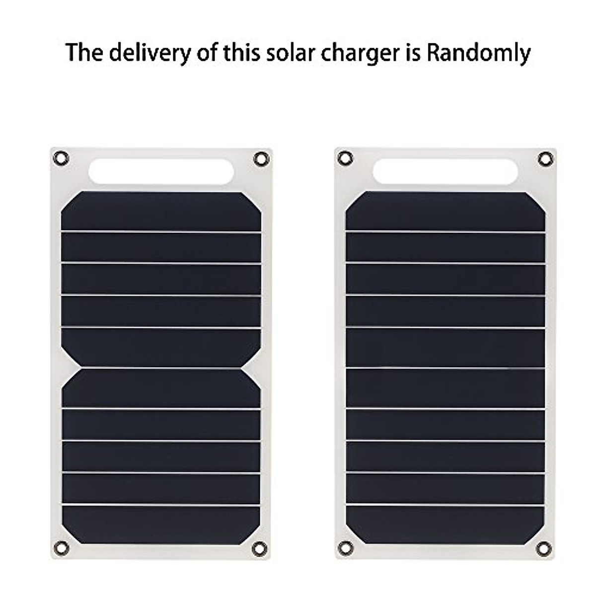 Solar Panel Charger, Shineslay USB Port 10W Portable Ultra Thin High Power Monocrystalline Silicon Solar Panel for Cell Phone Camping